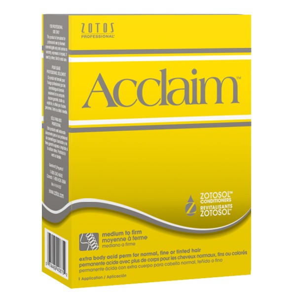 Zotos Acclaim extra body perm – Coiffure Dépôt